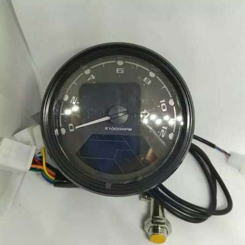 Promo Spidometer Digital Speedometer Kilometer Custom Caferacer ...