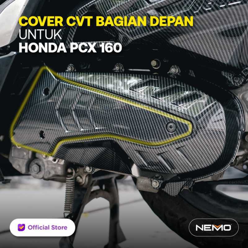 Promo Nemo Tutup / Cover Cvt Bagian Depan Carbon Honda Pcx 160 Diskon ...