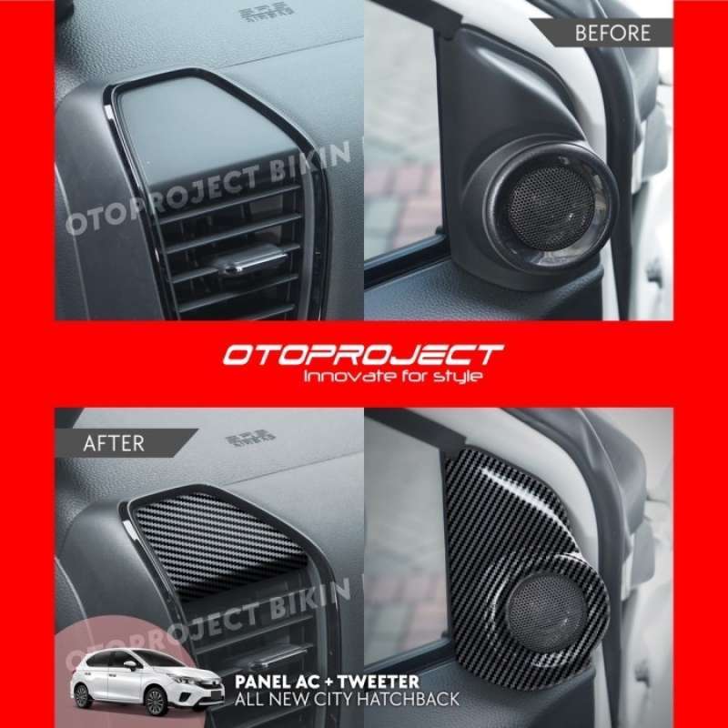 Promo Panel Ac Dan Tweeter Carbon Honda City Hatchback Hatch Back 2022 ...