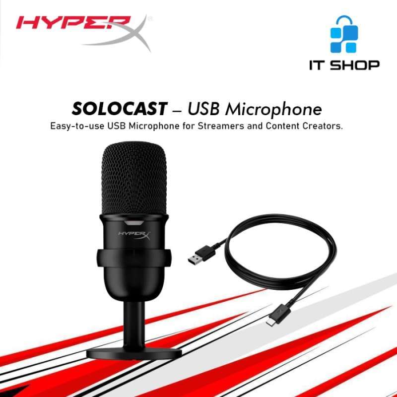 Jual Hyperx Solocast Usb Microphone - Black Di Seller It Shop Official ...