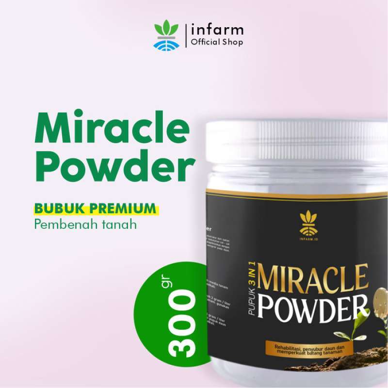 Jual Infarm - Miracle Powder Pupuk 3 In 1 Pembenah Media Tanam Dan ...
