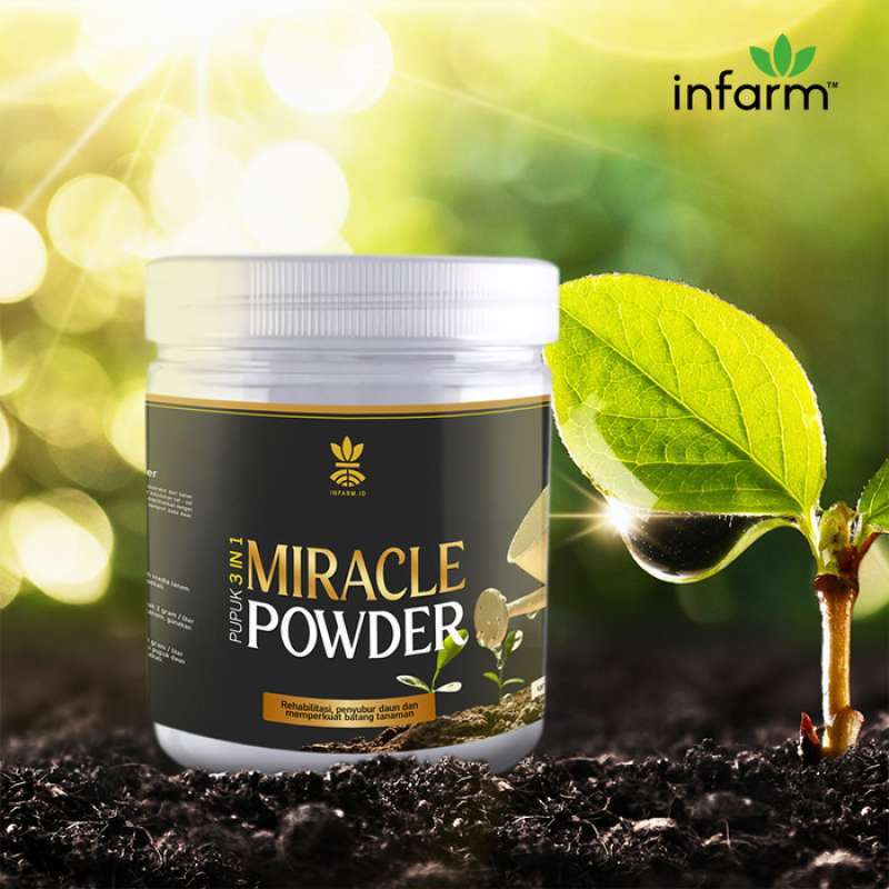 Jual Infarm - Miracle Powder Pupuk 3 In 1 Pembenah Media Tanam Dan ...