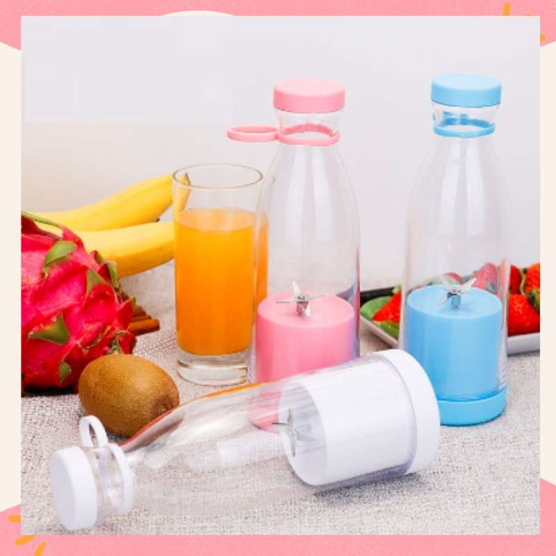 Jual Blender Jus Buah Mini Portable 420 Ml Bottle Capsule 6 Mata Pisau ...