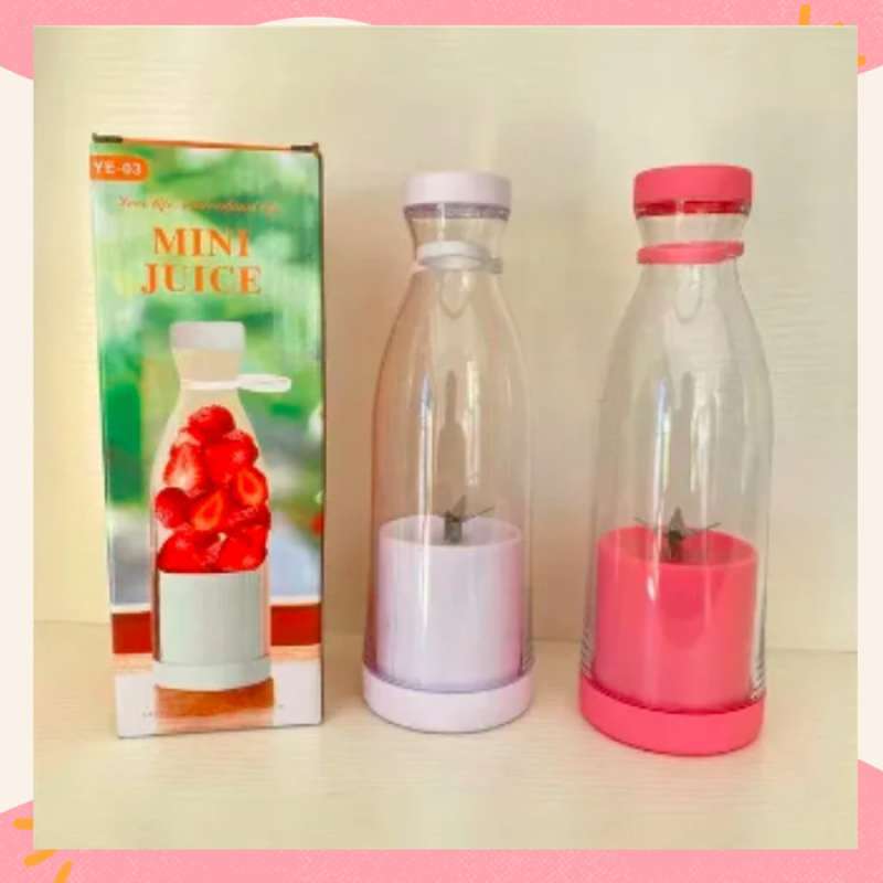 Jual Blender Jus Buah Mini Portable 420 Ml Bottle Capsule 6 Mata Pisau ...