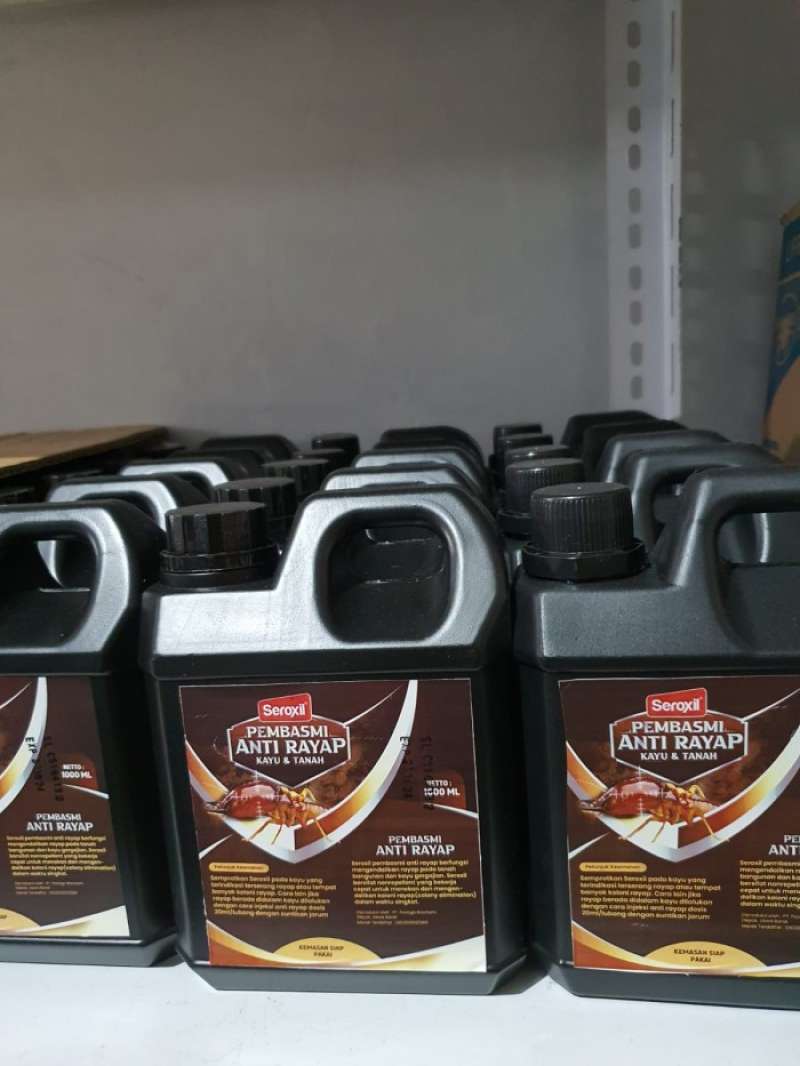 Promo Paket Obat Racun Anti Rayap Kayu Tanah Semprot Ampuh 1 Liter ...