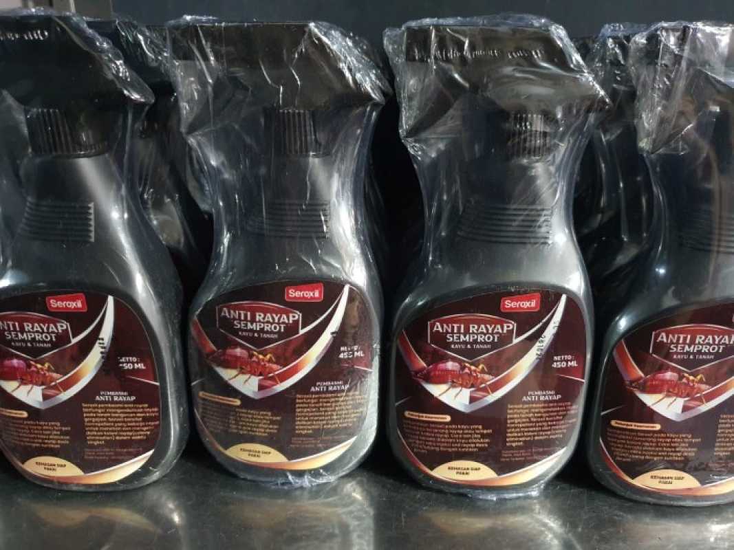Promo Paket Obat Racun Anti Rayap Kayu Tanah Semprot Ampuh 1 Liter ...