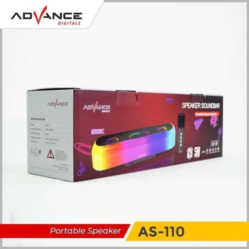 Promo Advance Portable Karaoke Speaker As110/as120/as130/as200 ...