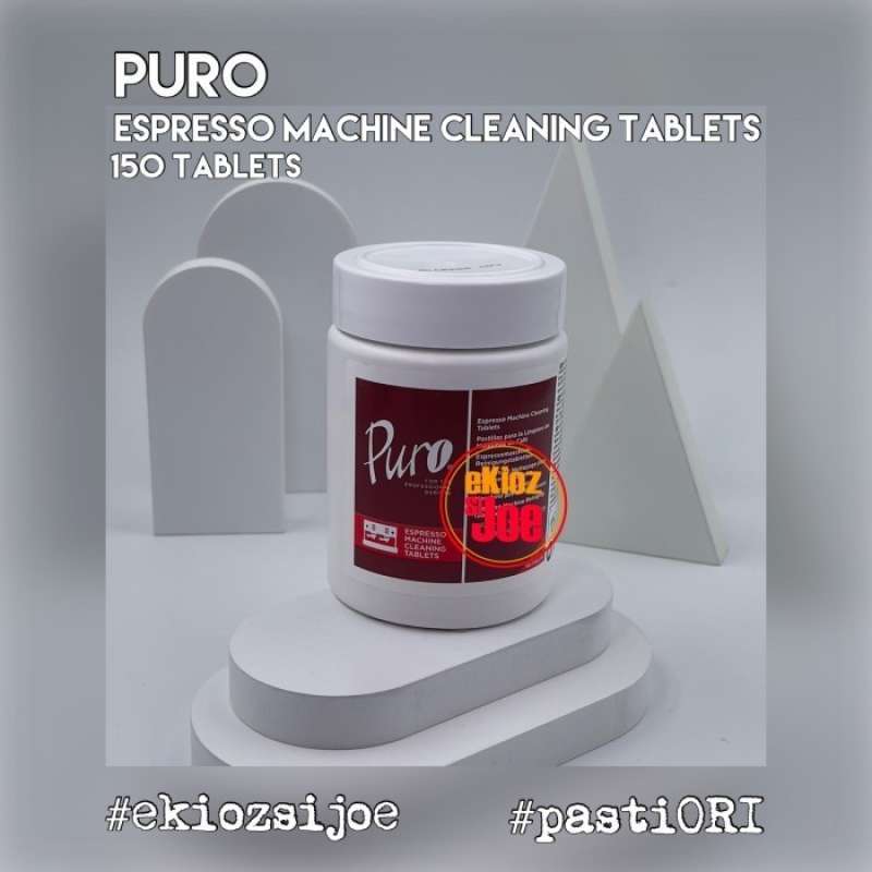 Promo Puro Espresso Cleaning Tablet 150 Original Diskon 33% Di Seller ...