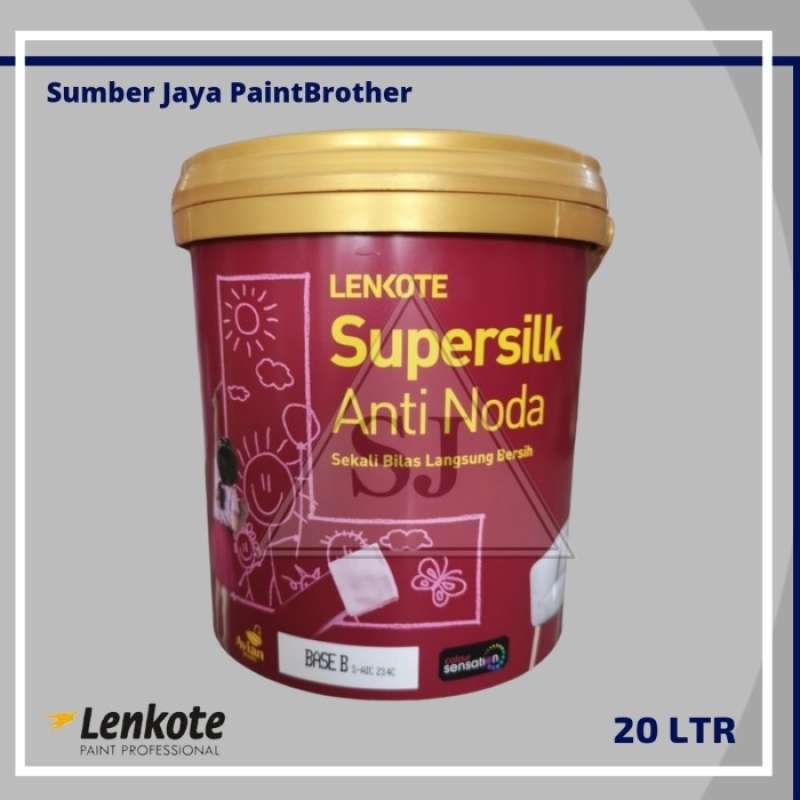 Promo Cat Tembok Lenkote Silk Anti Noda 4-9-2 Comfy Tan- 20l Diskon 23% ...
