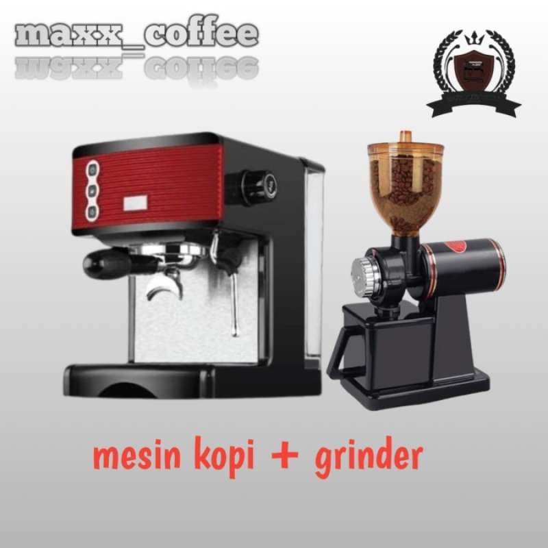 Promo Coffee Espresso Machine Mesin Kopi Otomatis + Grinder N600 Diskon ...