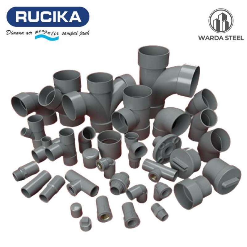 Jual Elbow Aw 2 Pvc Rucika - Keni Knee Knie L 2 Inch 45 Deg Di Seller ...