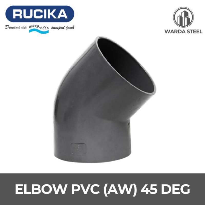Jual Elbow Aw 2 Pvc Rucika - Keni Knee Knie L 2 Inch 45 Deg Di Seller ...