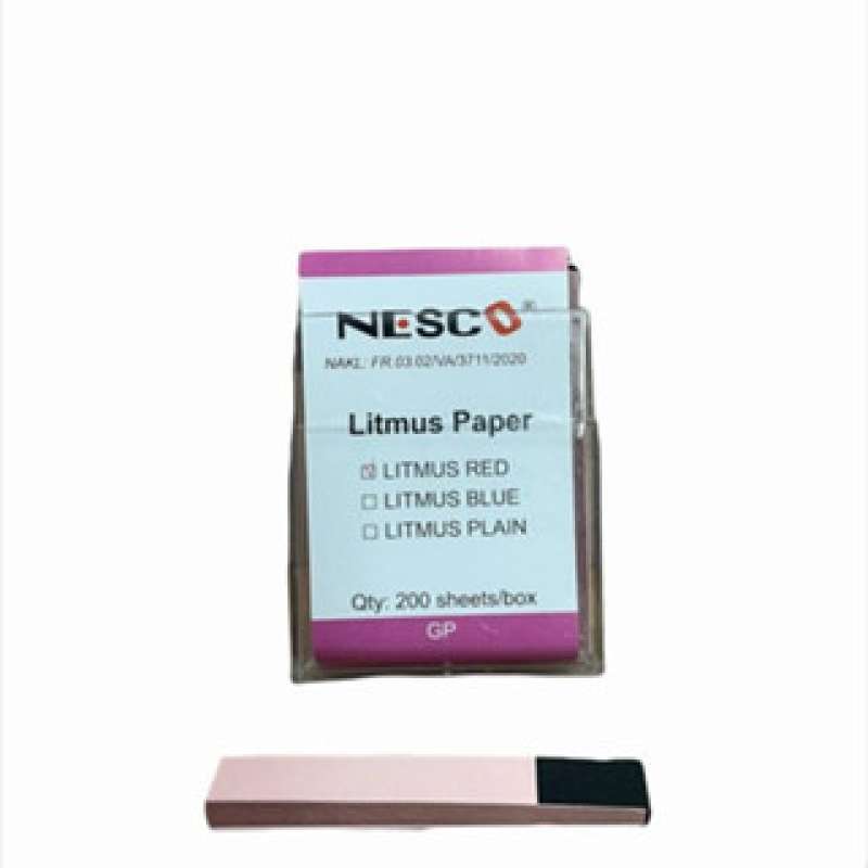 Nesco Kertas Lakmus Merah Gratis Ongkir 🔥 Harga Murah Januari 2026