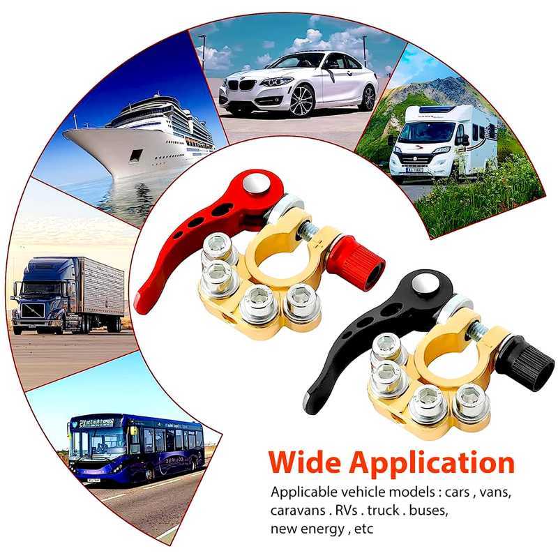Jual Set 2 Pcs Terminal Header Kepala Aki Mobil Motor Kuningan ...