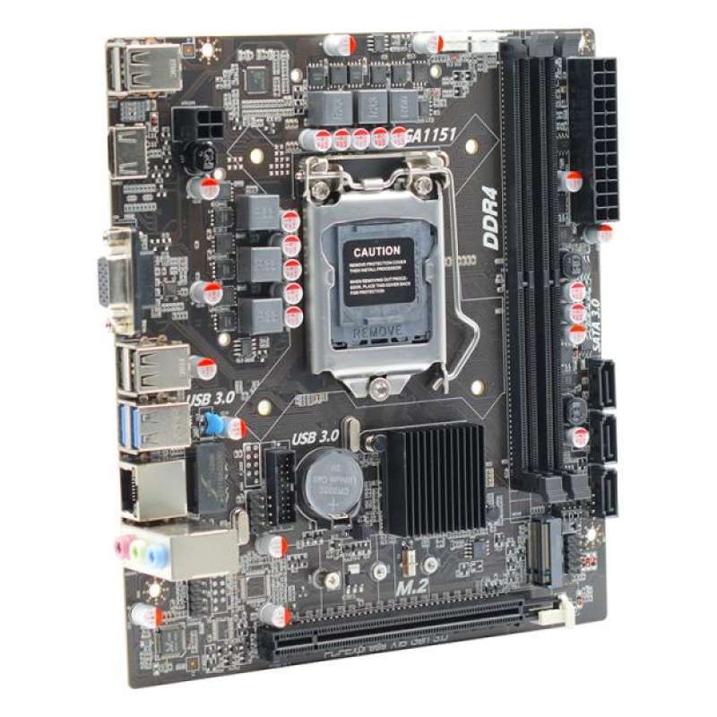 Jual Afox H310 Motherboard Intel Lga 1151 Ddr4 M.2 Nvme Support Gen 6 7 ...