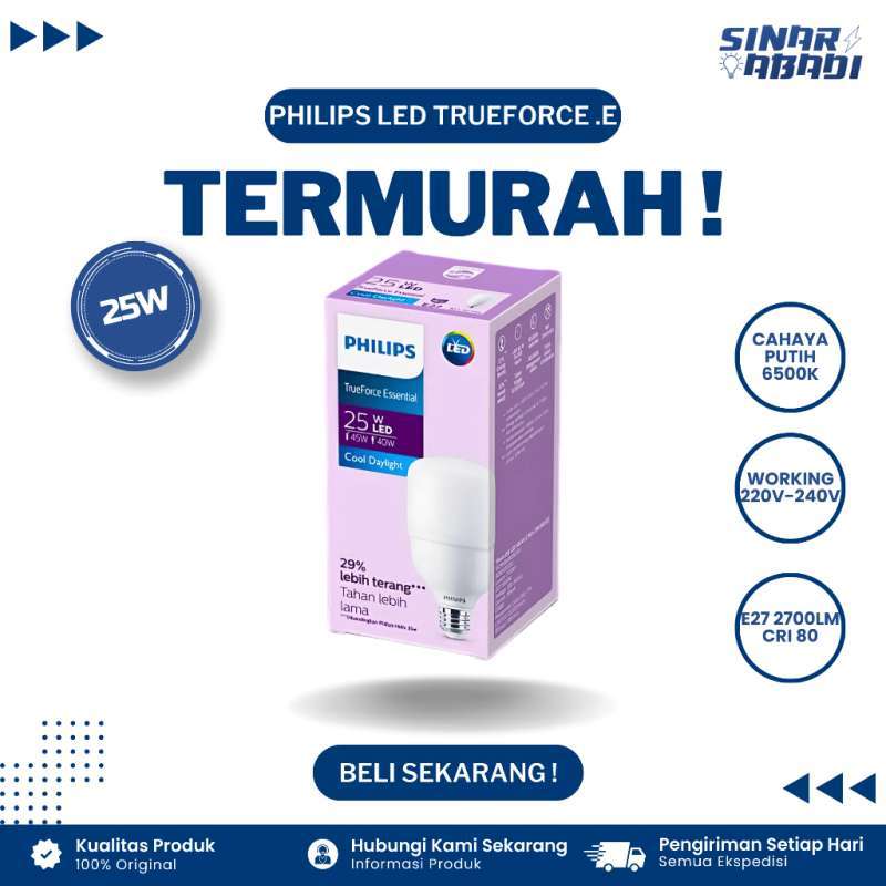 Jual Philips Led True Force Essential 💯 Harga Murah & Kualitas Terbaik ...