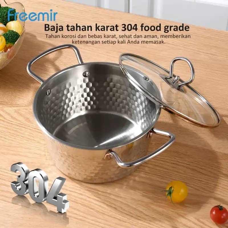 Promo Freemir Panci Stainless 304 Snow Pan 4 In 1 Multifungsi Praktis ...