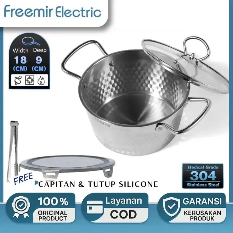 Promo Freemir Panci Stainless 304 Snow Pan 4 In 1 Multifungsi Praktis ...