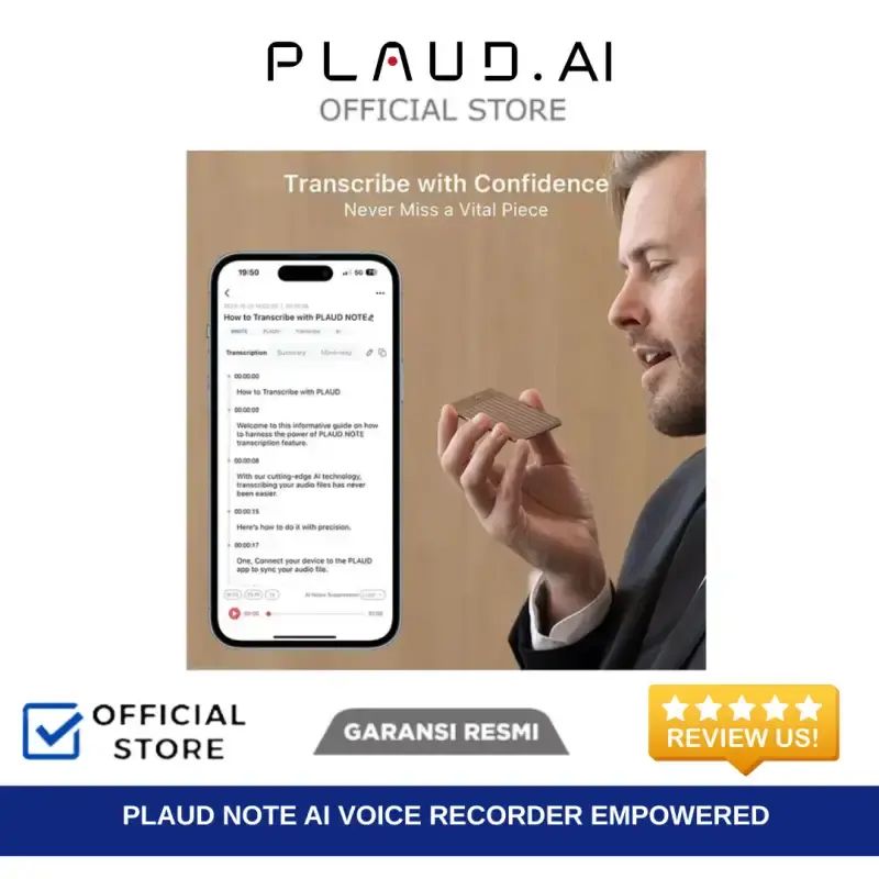 Jual Plaud Note Ai Voice Recorder Empowered Di Seller Taskamera.id ...
