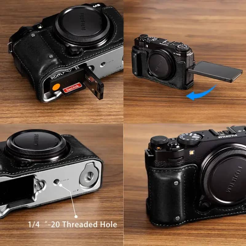 Promo Jpc Kemang Smallrig Leather Half Case Kit For Fujifilm X-m5 ...