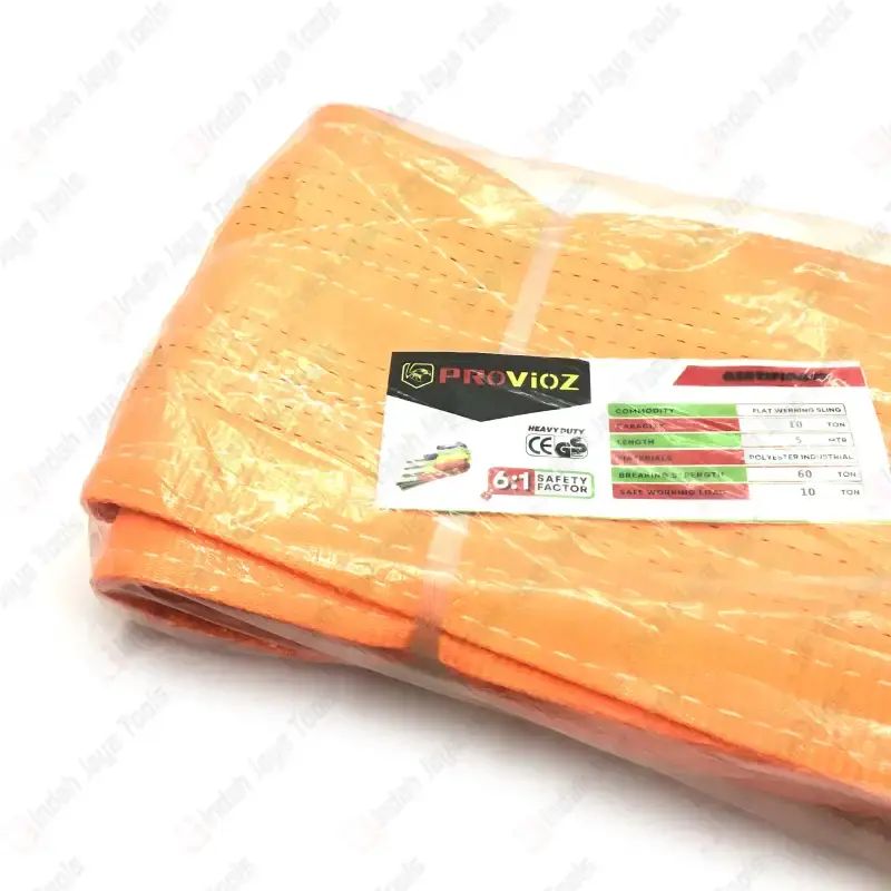 Jual Provioz Webbing Sling Belt 10 Ton - Tali Alat Pengaman Angkat ...