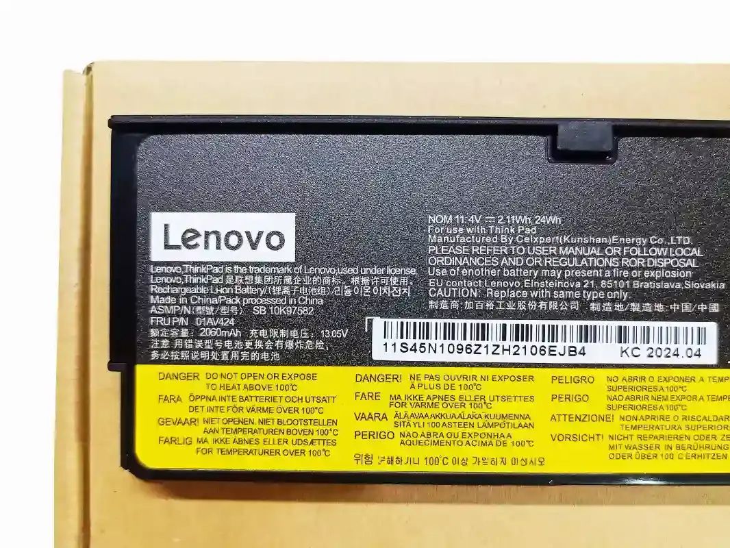 Jual Lenovo Baterai Laptop Lenovo Thinkpad T470 T480 T570 T580 P51s ...
