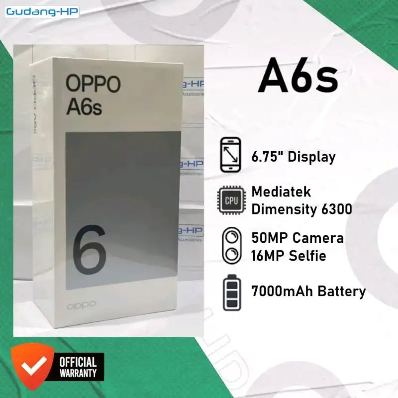 OPPO A6s🔥 - Terlengkap & Harga Terbaru 2026