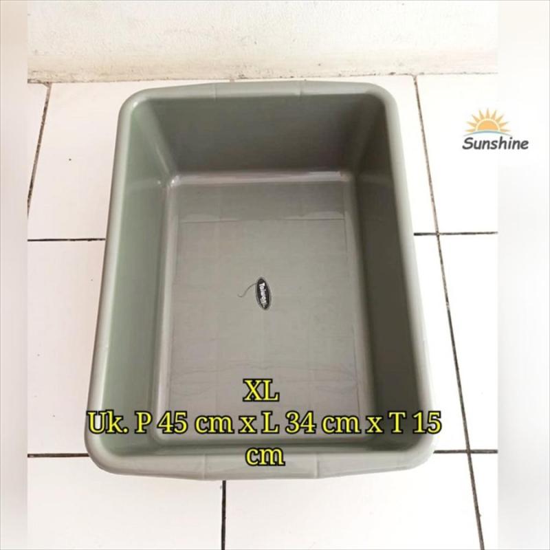 Jual Bak pasir kucing ukuran XL - Litter box kucing di Seller Sunshine ...