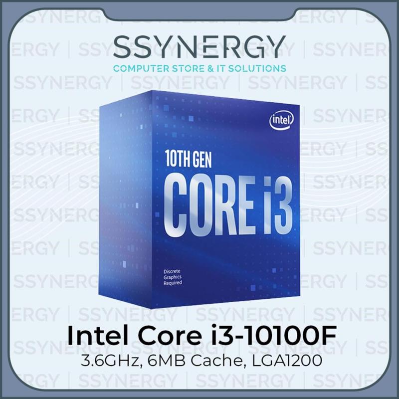 Jual Processor Intel Core I3-10100f Box Lga1200 - Proc Intel Core I3 10100f Di Seller Ssynergy ...