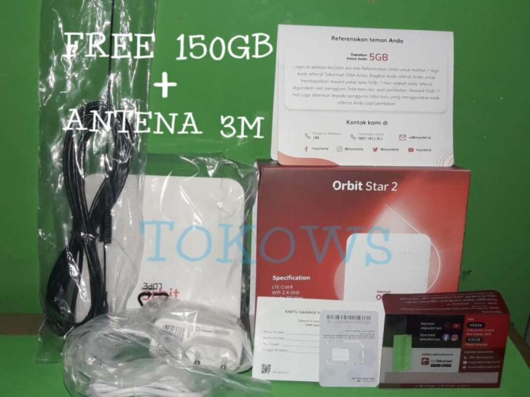 Promo Modem Home Router Huawei B312 4g Lte Free Tsel 14gb Paket Antena ...