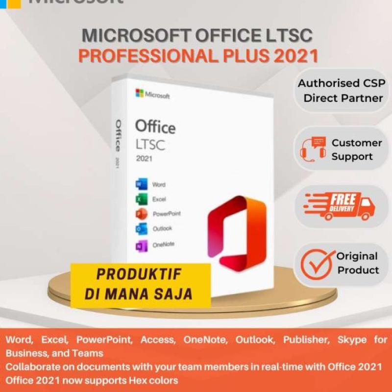 Promo Microsoft Office LTSC Pro Plus 2021 Update September 2022 - 32bit ...