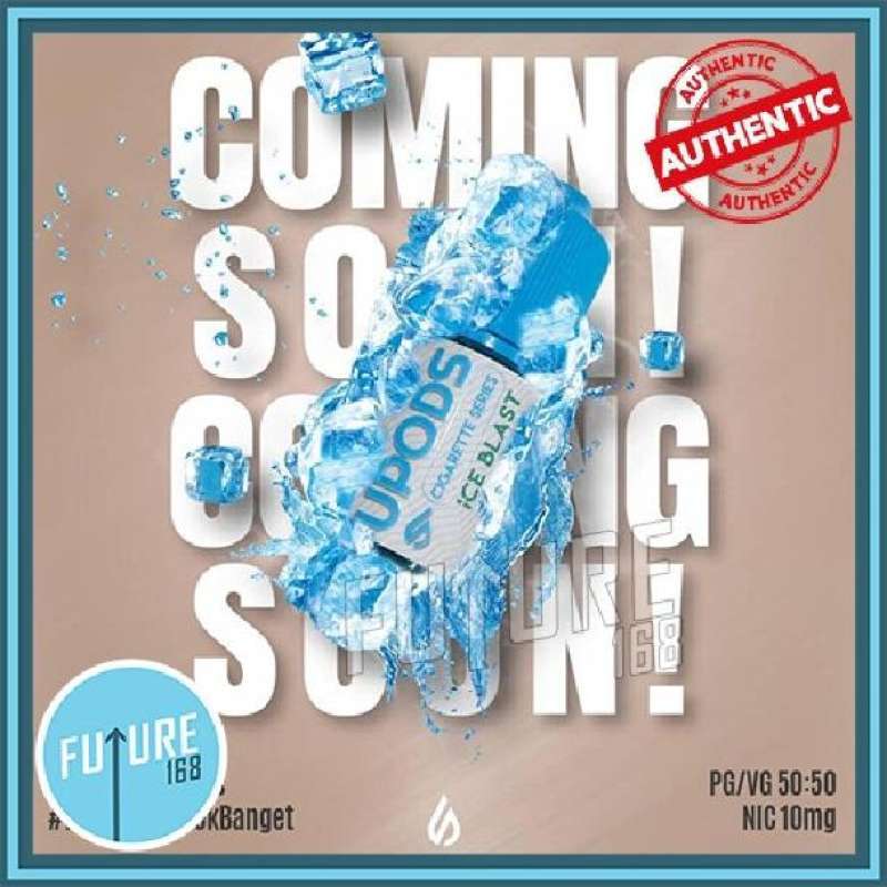 Jual Upods Ice Series Liquid Pods Friendly 30ml 10mg Salt Nic, Saltnic ...