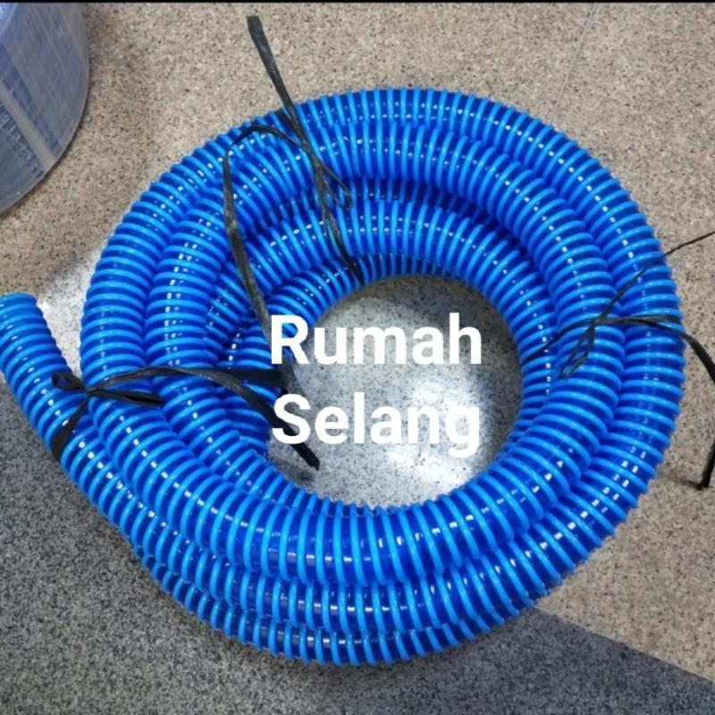 Promo Selang Spiral Hisap Biru 6 Inch / Selang Pompa Air Irigasi 6 ...
