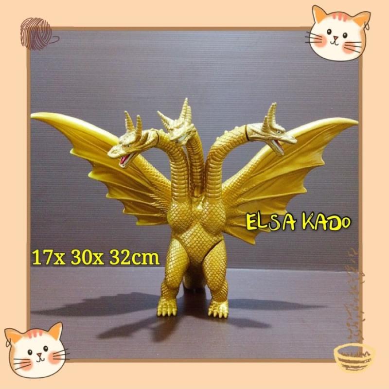 Promo Action Figure Ghidorah Monster Musuh Godzilla Diskon 50% Di ...
