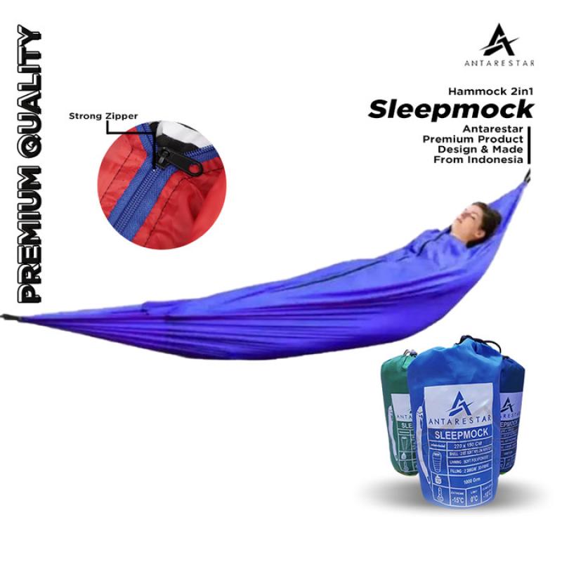 Jual Antarestar Sleepmock Sleeping Bag Hammock 2 In 1 Camping Set Hemok ...