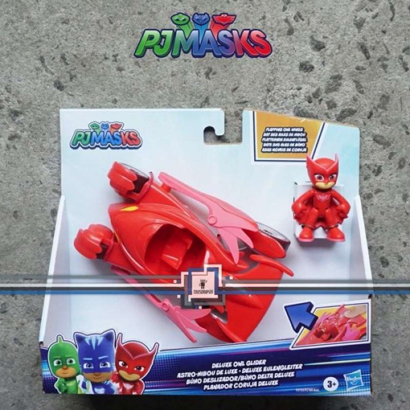 Promo PJ Masks Owlette DELUXE OWL GLIDER Car with Flapping Wings HASBRO ...