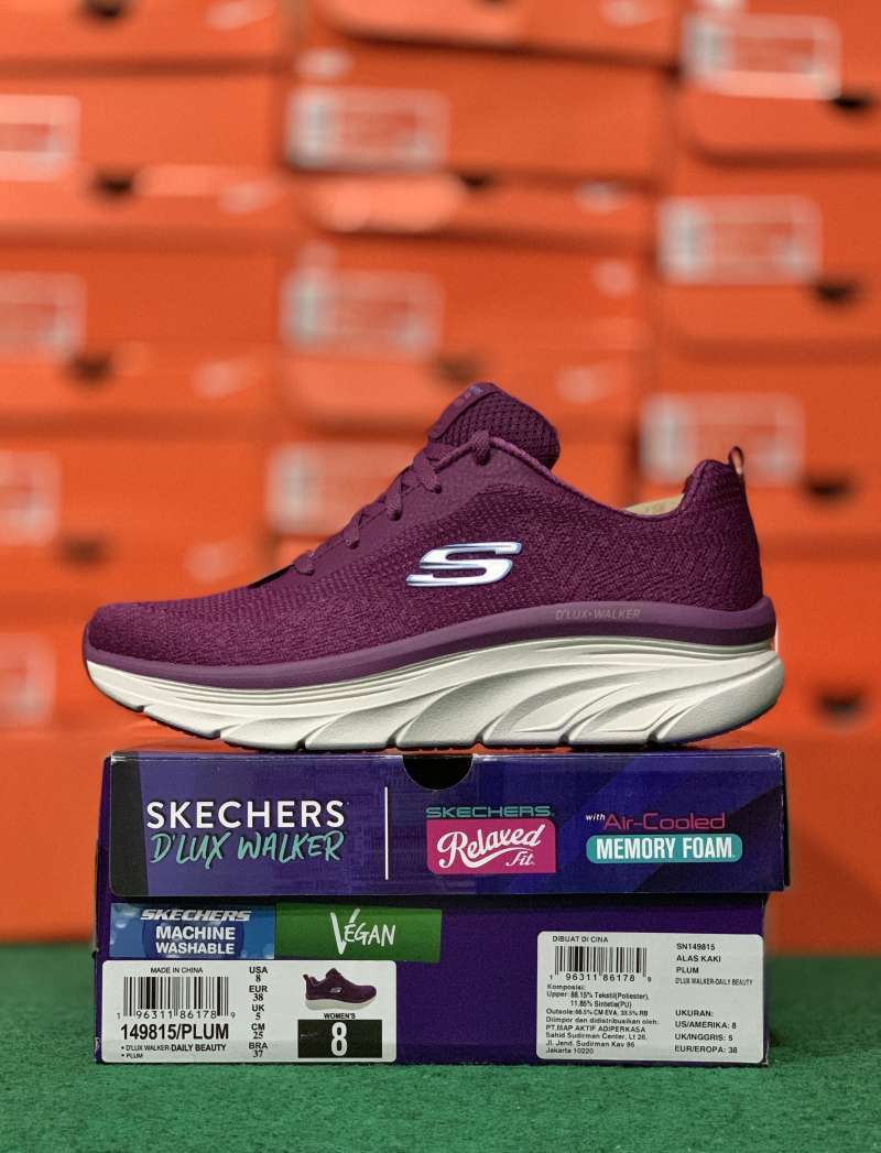 Jual Sepatu Wanita Skechers D’lux Walker Daily Beauty Original Store ...