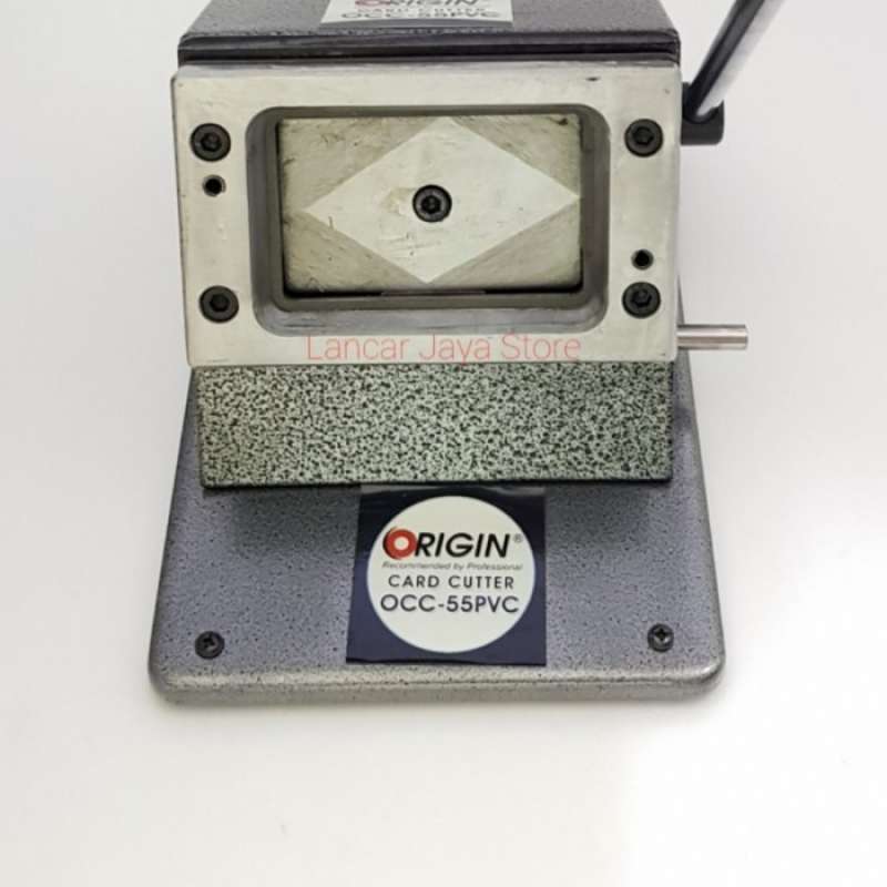 Jual Alat Mesin Plong Id Card / Mesin Pvc Card Origin Occ-55 Pvc (abu ...
