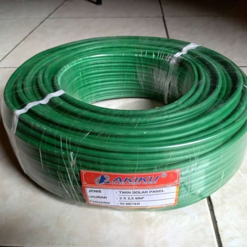 Promo kabel panel surya solar cell solar panel 2x2.5 satu roll 50 meter ...