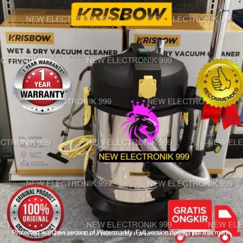 Jual Krisbow Wet & Dry Vacuum Cleaner 30l 1200 Watt 10100237 Di Seller ...