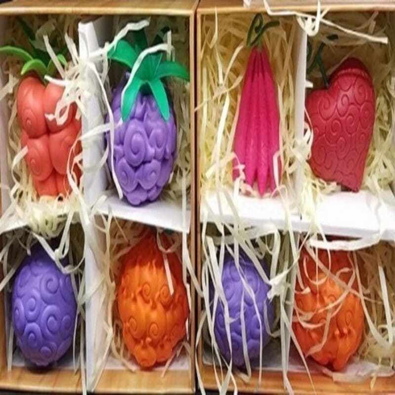 Jual ORIGINAL One Piece Gomu Gomu Devil Fruit Set A & B - NEW & SUPER ...