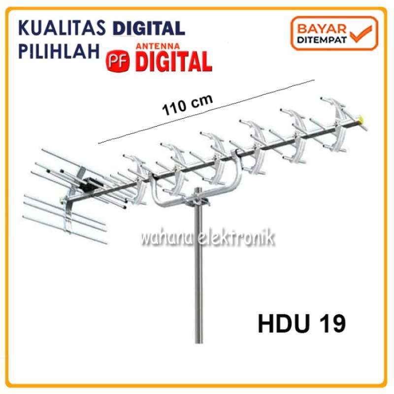 Promo Antena Tv Uhf Pf Hdu 25 Cocok Untuk Stb / Set Top Box Siaran Digital Diskon 39% di Seller ...
