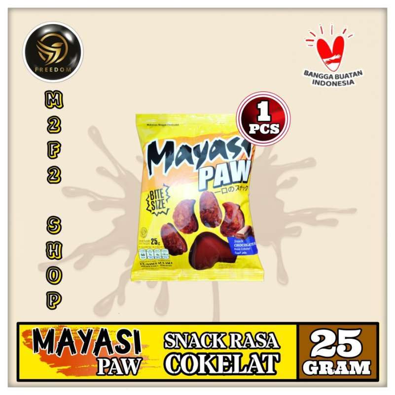 Promo Snack Mayasi PAW Camilan Rasa Cokelat - 25 gr (Kemasan Satuan ...