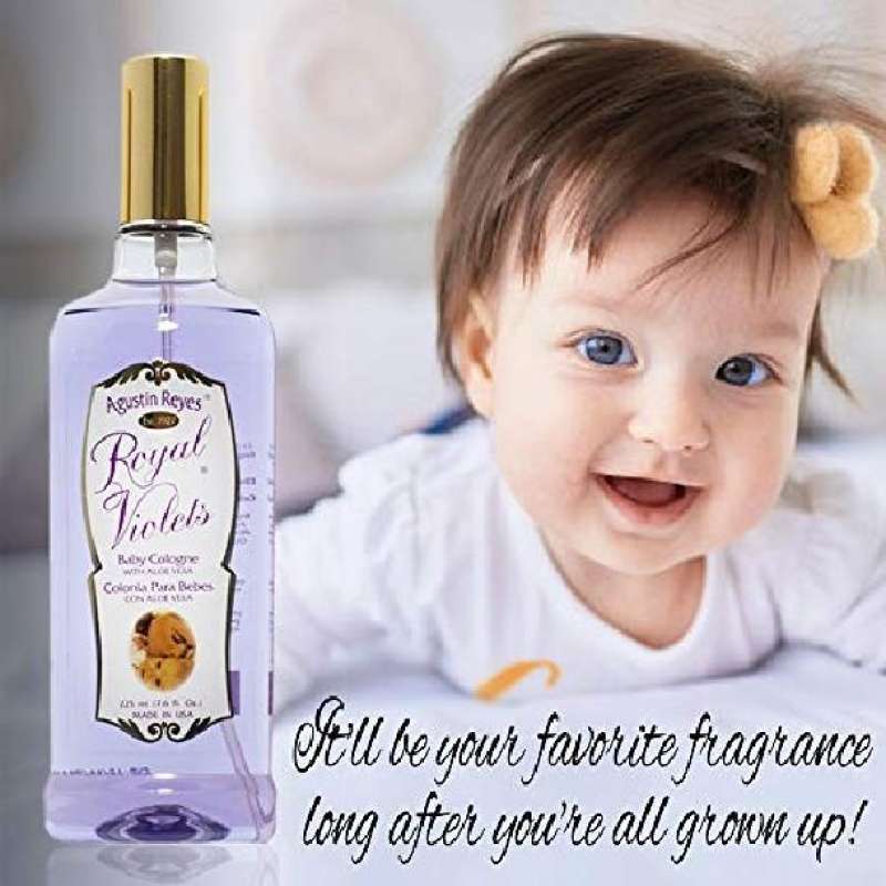 Jual Agustin Reyes Royal with Aloe Vera Violets - Baby Cologne Spray di ...