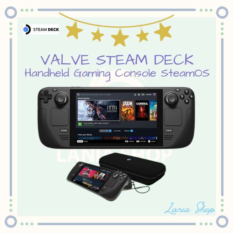 Jual Valve Steam Deck - Handheld Gaming Console Steamos Di Seller Lania ...