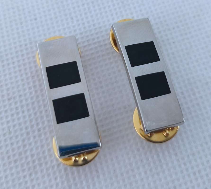 Promo REPRODUCTION PAIR U.S. ARMY CHIEF WARRANT OFFICER 2 (CW2) BRITE ...