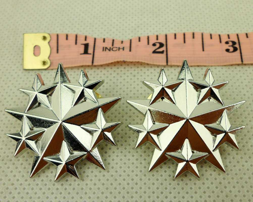 Promo Military US AIR FORCE SIX STAR GENERAL RANK METAL BADGE PIN ...