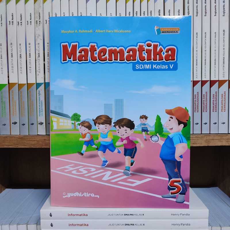 Promo Buku Matematika Kelas 5 Sd Kurikulum Merdeka Yudhistira Diskon 25 ...