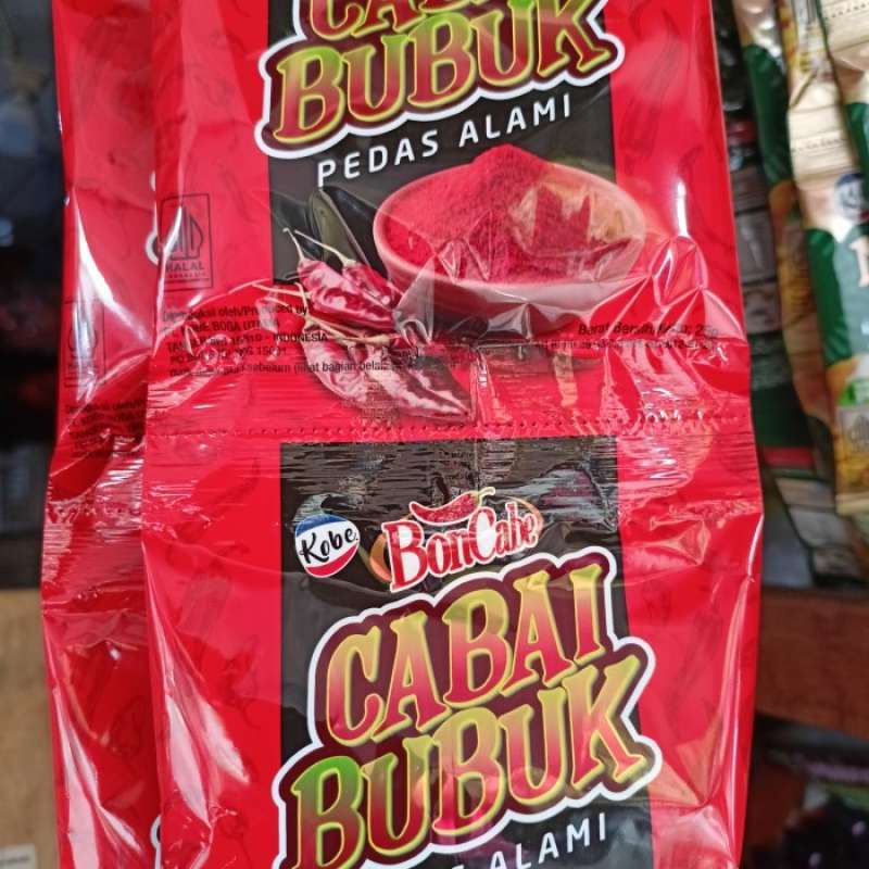Jual Cabai Bubuk Cabe Bubuk Kobe Boncabe 25g Di Seller Toko Dewi - Toko ...