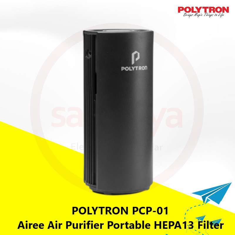Promo POLYTRON PCP-01 Airee Air Purifier Portable HEPA13 Filter Diskon ...